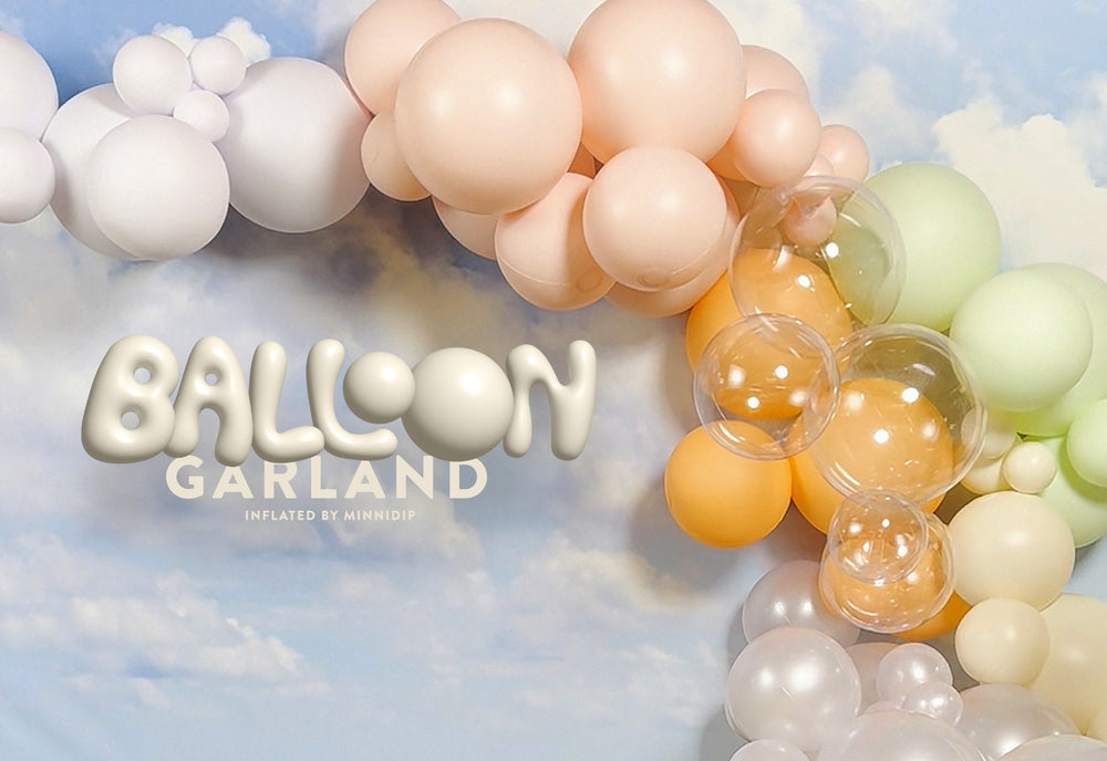 Minnidip Balloon Garland Preview