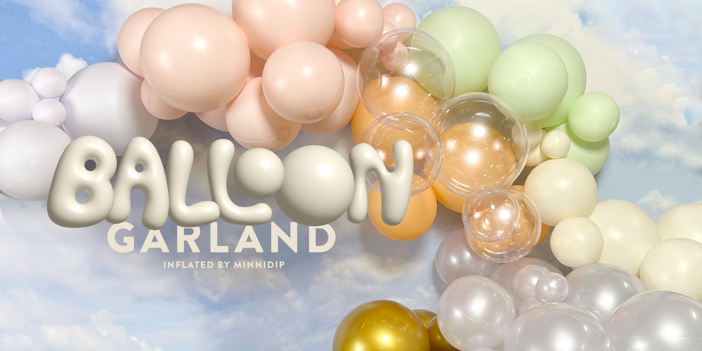 Minnidip Balloon Garland