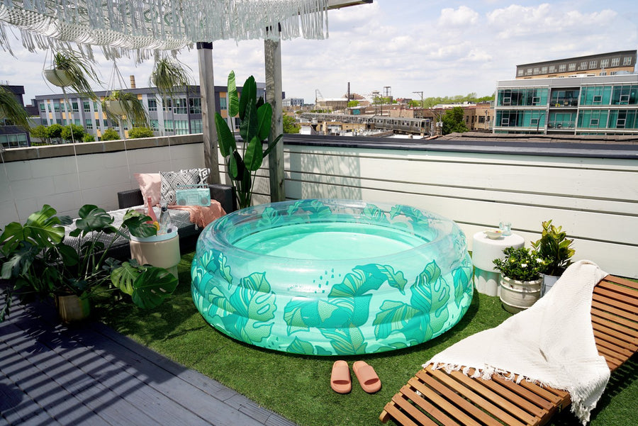 MINNIDIP is the original modern inflatable pool created by Emily Vaca